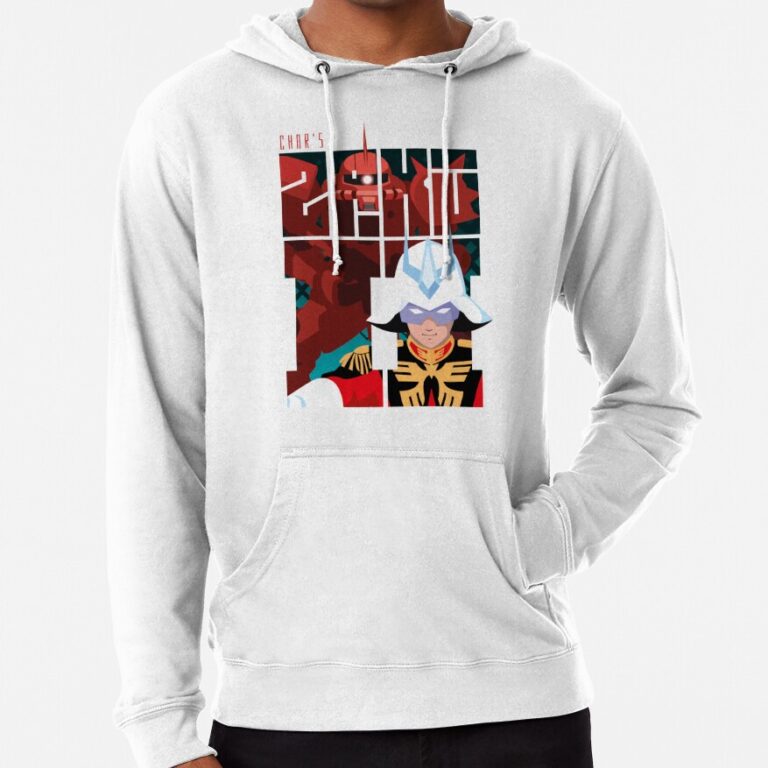 Gundam Char's Zaku Font Hoodie - Gundam Merch